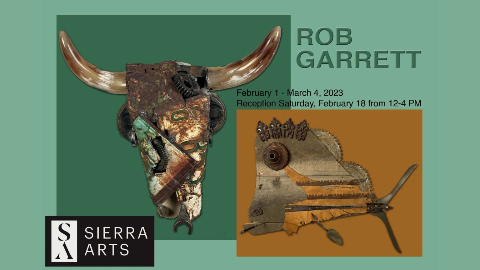 Art Exhibition by Rob Garrett and Bobby Lee – Sierra Arts Foundation