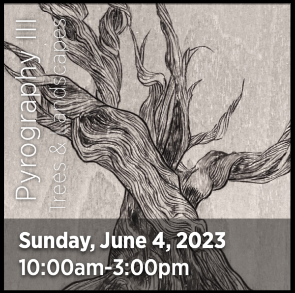 0604 • Pyrography III: Trees & Landscapes – Sierra Arts Foundation