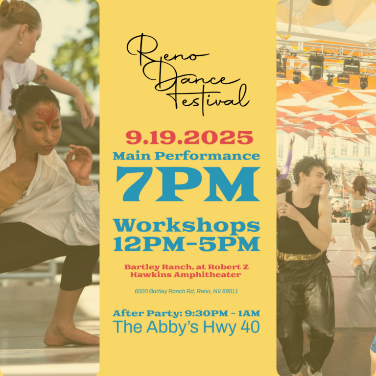 Sept 19 • Reno Dance Festival – Sierra Arts Foundation